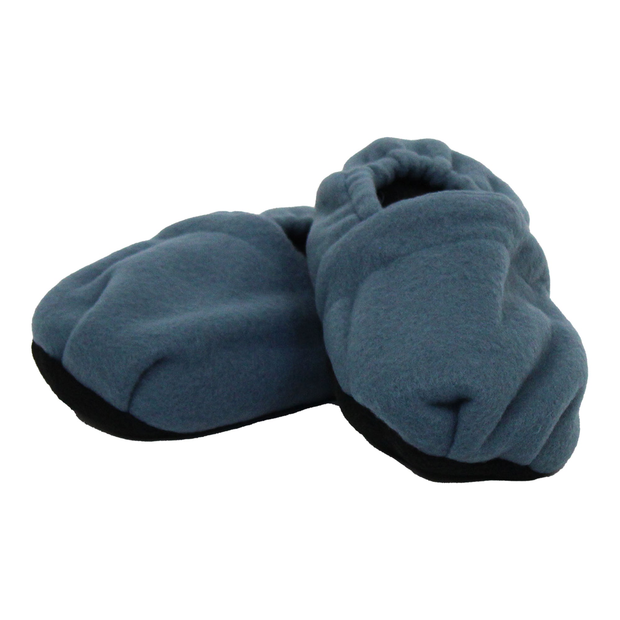 Rammento Unisex Microwave Heated Slippers in Blue Shoe Size 4-6 Feet W ...