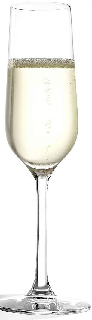 Stölzle Set of 6 Champagne Flutes Glass Tall & Slender Made in Germany ...