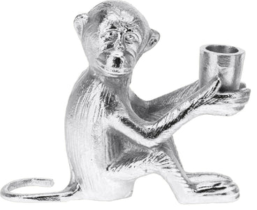 Silver Monkey Candle Stick Original Unique Silver Candle Holder Tapere ...